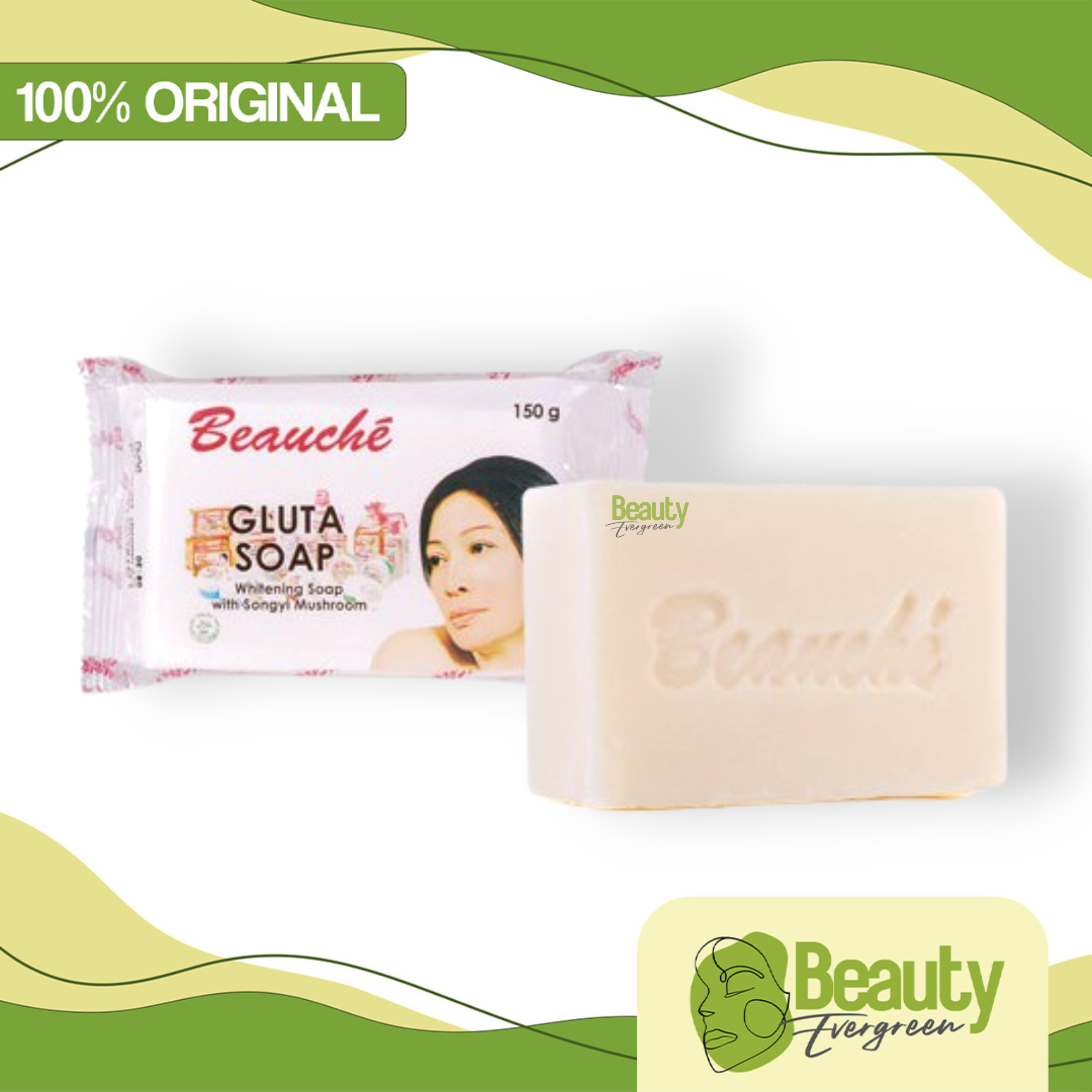 BEAUCHE BEAUTY & GLUTA BAR KOJIC SOAP (FOR FACE AND BODY) | Lazada PH