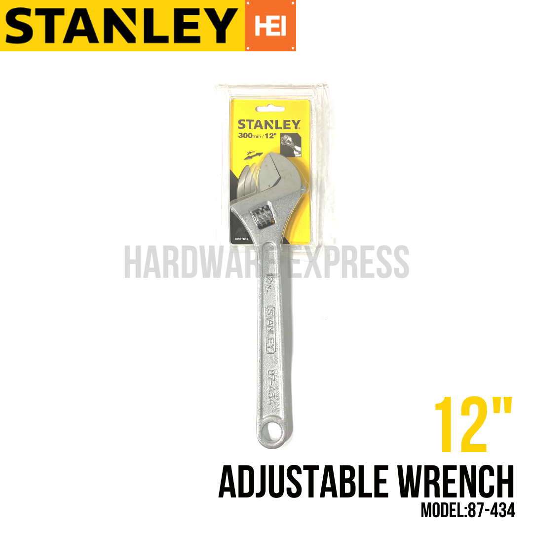 Stanley Adjustable Wrench 4" (87-430) 6" (87-431) 8" (87-432) 10" (87 ...