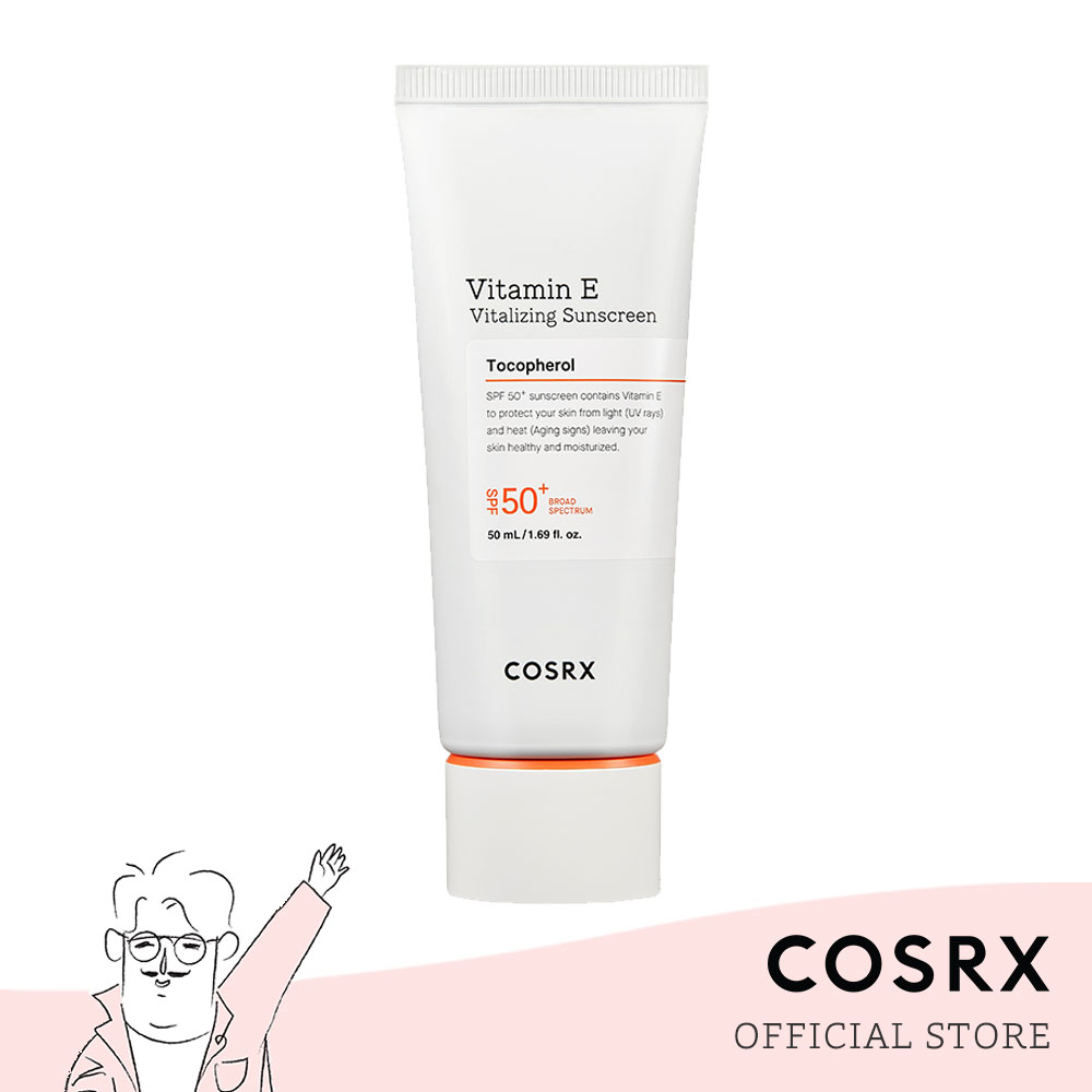 COSRX The Vitamin E Vitalizing Sunscreen SPF 50+ 50ml | Lazada PH