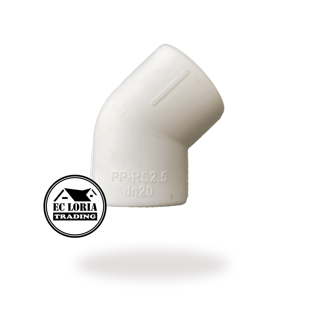 Meco PPR Elbow 1/2, 3/4, 1 (1/8 Bend or 45 degree bend) | Lazada PH