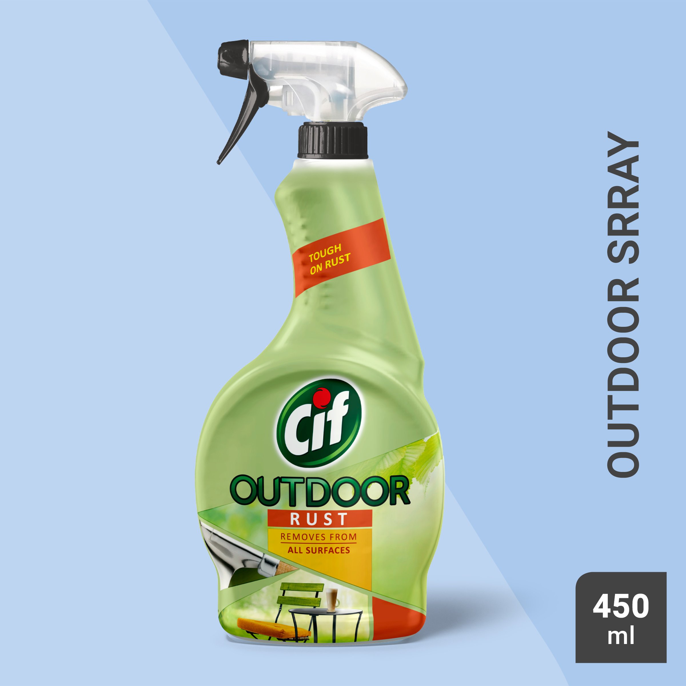 Cif Outdoor Rust Spray Multi-Purpose Cleaner, 450ml / USA | Lazada PH
