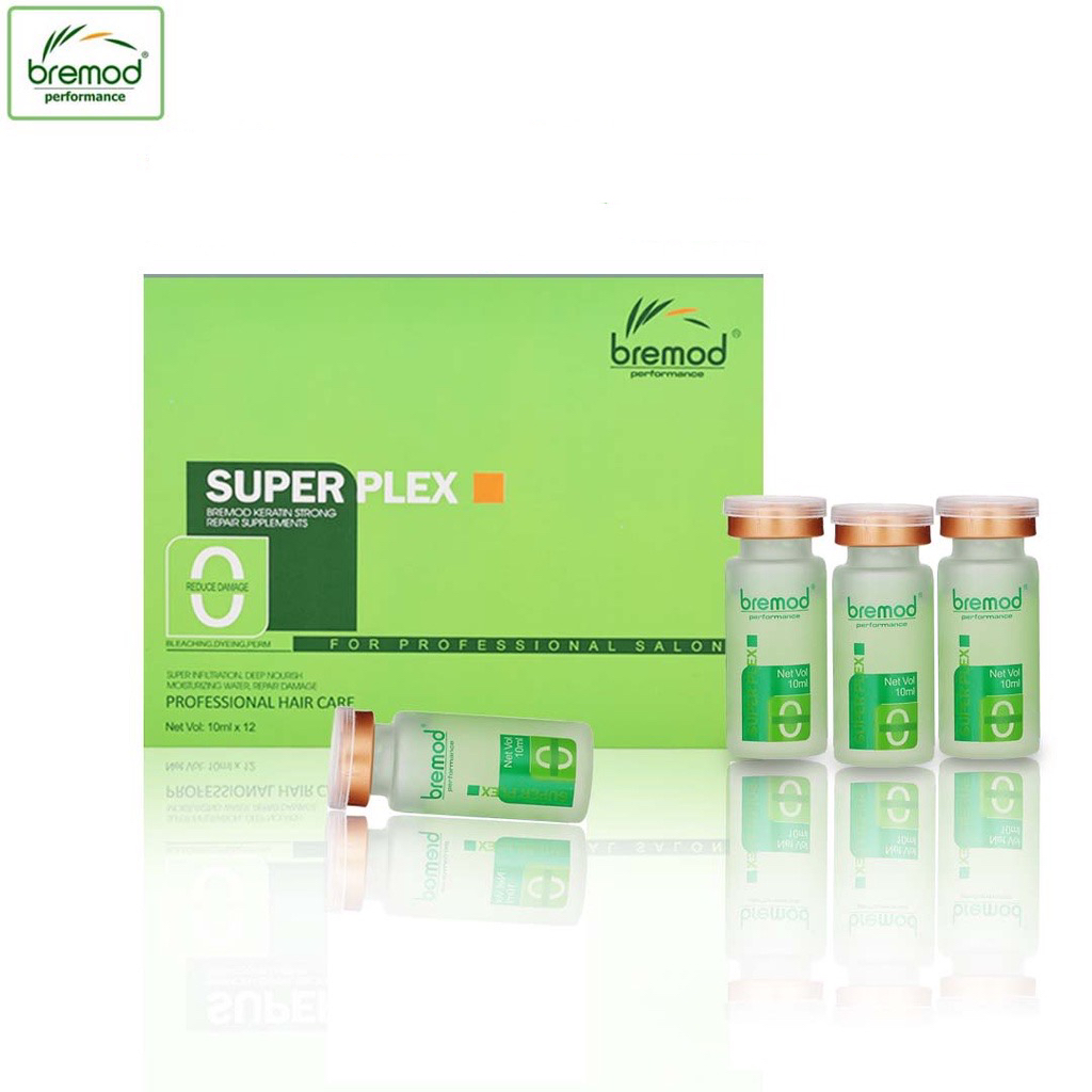 1PCS Bremod Superplex Super Flex Keratin Repair 10ml Supplement Dry ...