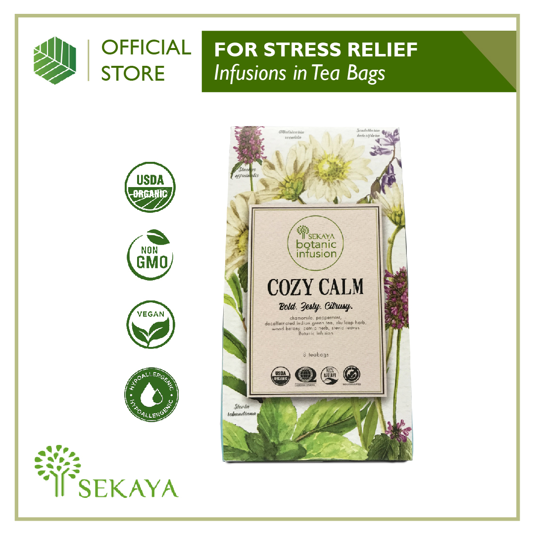 Sekaya Botanic Infusion Cozy Calm 8s in Box | Lazada PH