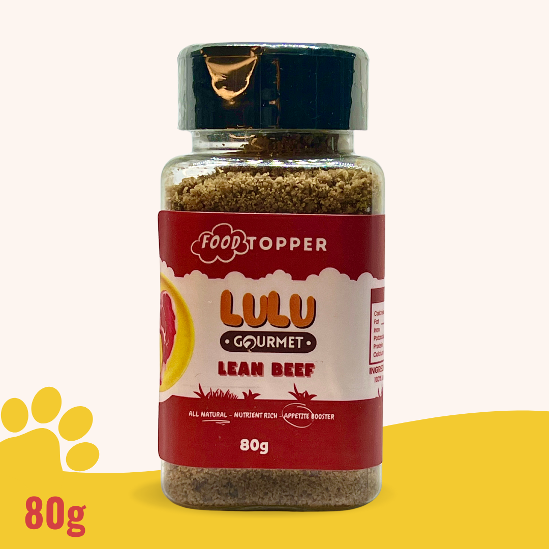 Appetite Booster for Cats and Dogs, Lulu Gourmet Pet Food Topper Powder ...