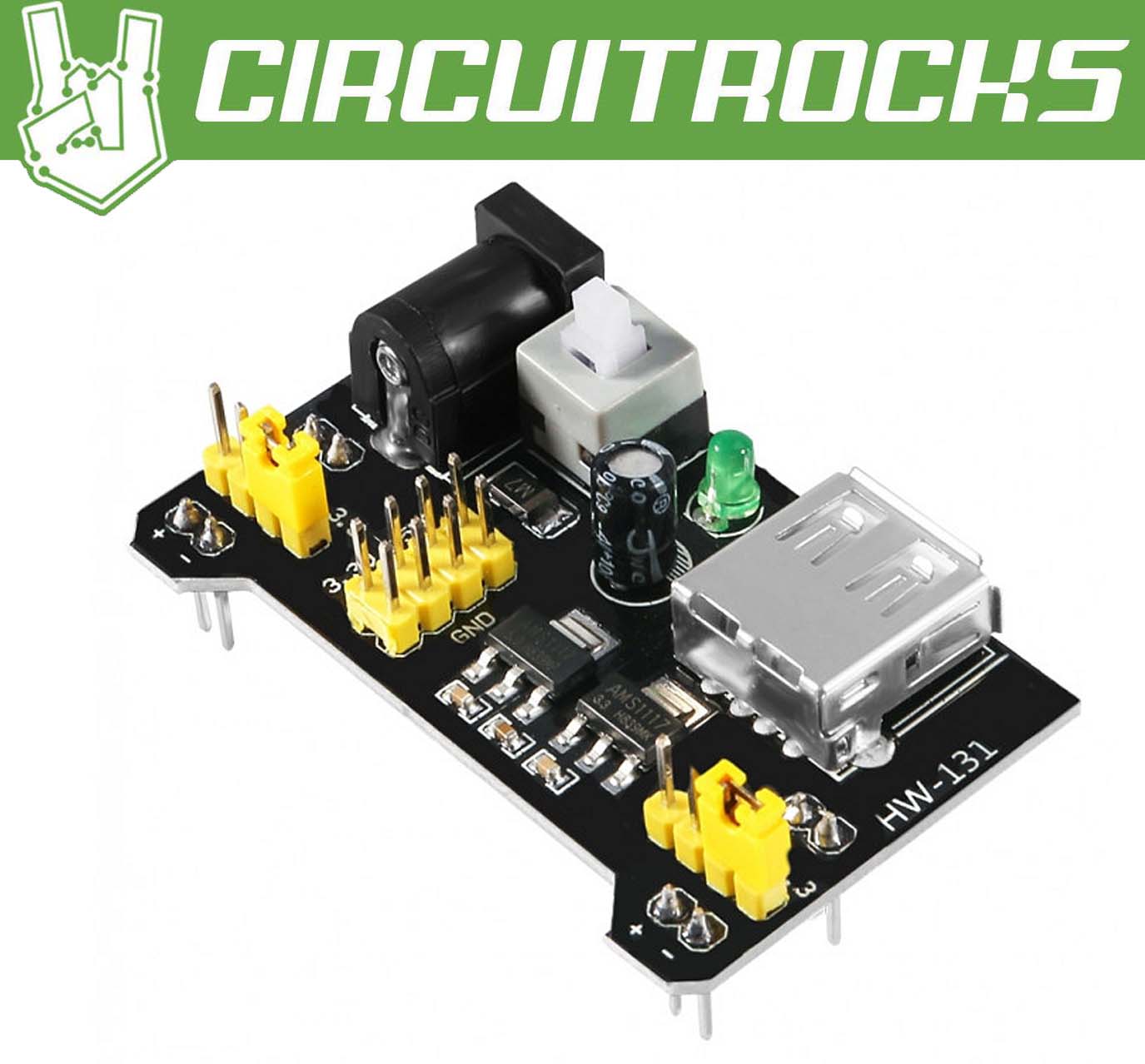 Circuitrocks Breadboard Power Supply For 3.3V or 5V USB Port | Lazada PH