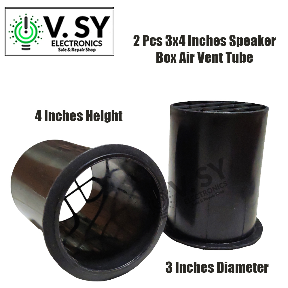 2pcs. Pack Plastic 3 Inches Diameter 4Inches Height Air Vent Tube ...