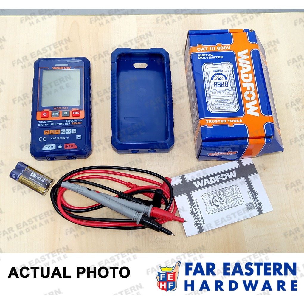 WADFOW Digital Multimeter Electrical Tester CAT III WFMT | Lazada PH