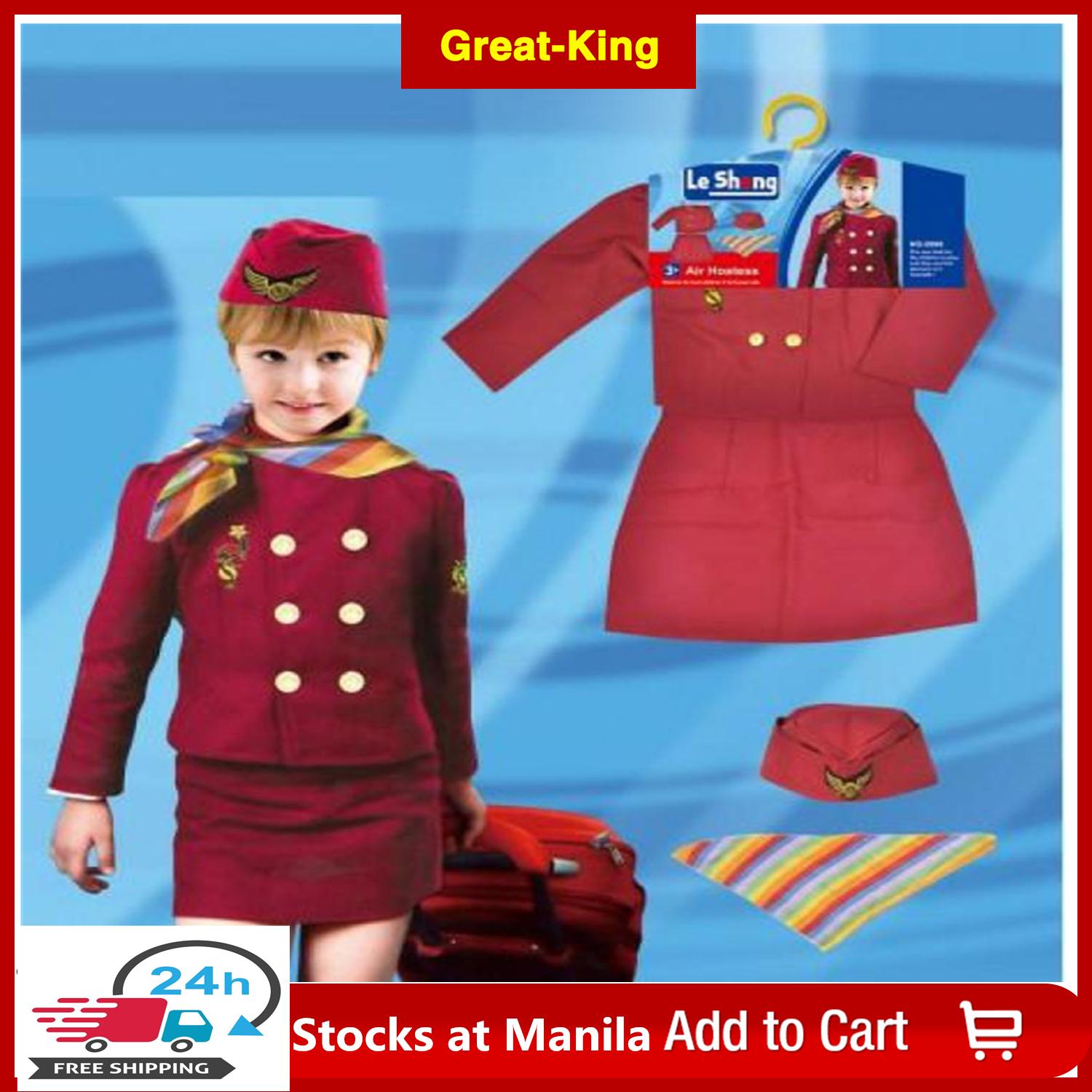 Le Sheng Flight Attendant Costume 0996 | Lazada PH