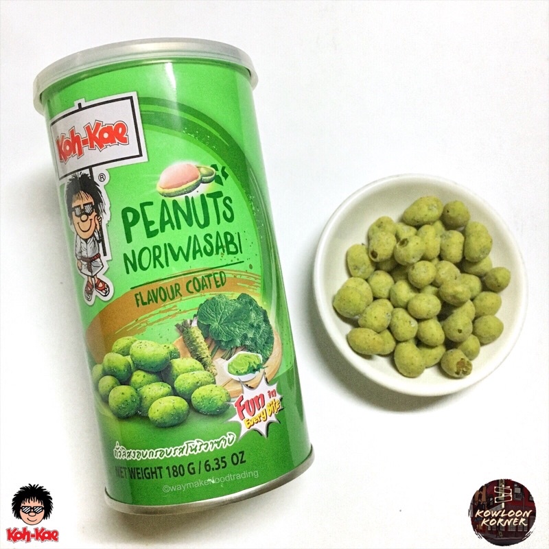 Nori Wasabi Flavor Coated Peanuts Koh-Kae (180g) nuts mani | Lazada PH