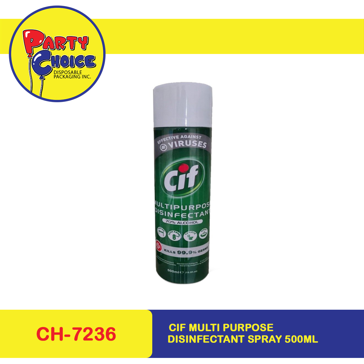 CIF MULTI PURPOSE DISINFECTANT SPRAY 500ML | Lazada PH
