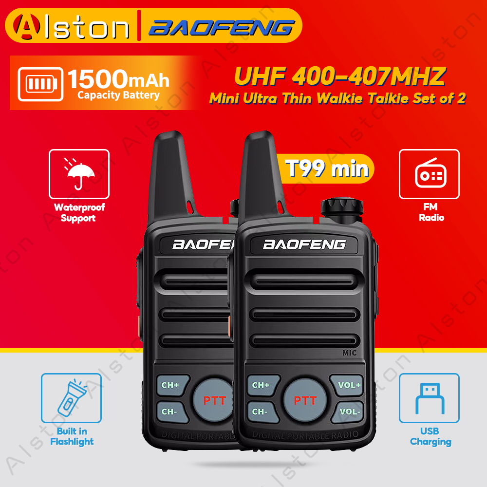 Baofeng BF-T99 mini Frequency 400-470MHz 16 Channels Mini Ultra Thin ...