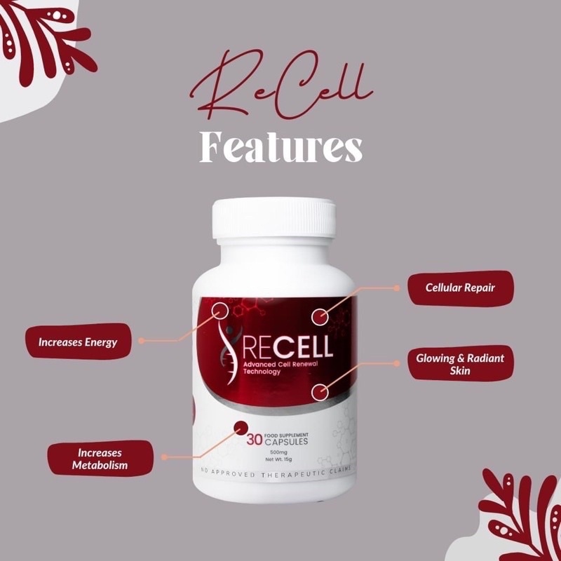 ReCell advanced cell renewal technology supplement 30 capsule anti ...