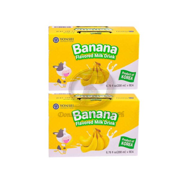 Yonsei Banana Flavored Milk Drink 200ml | Lazada PH