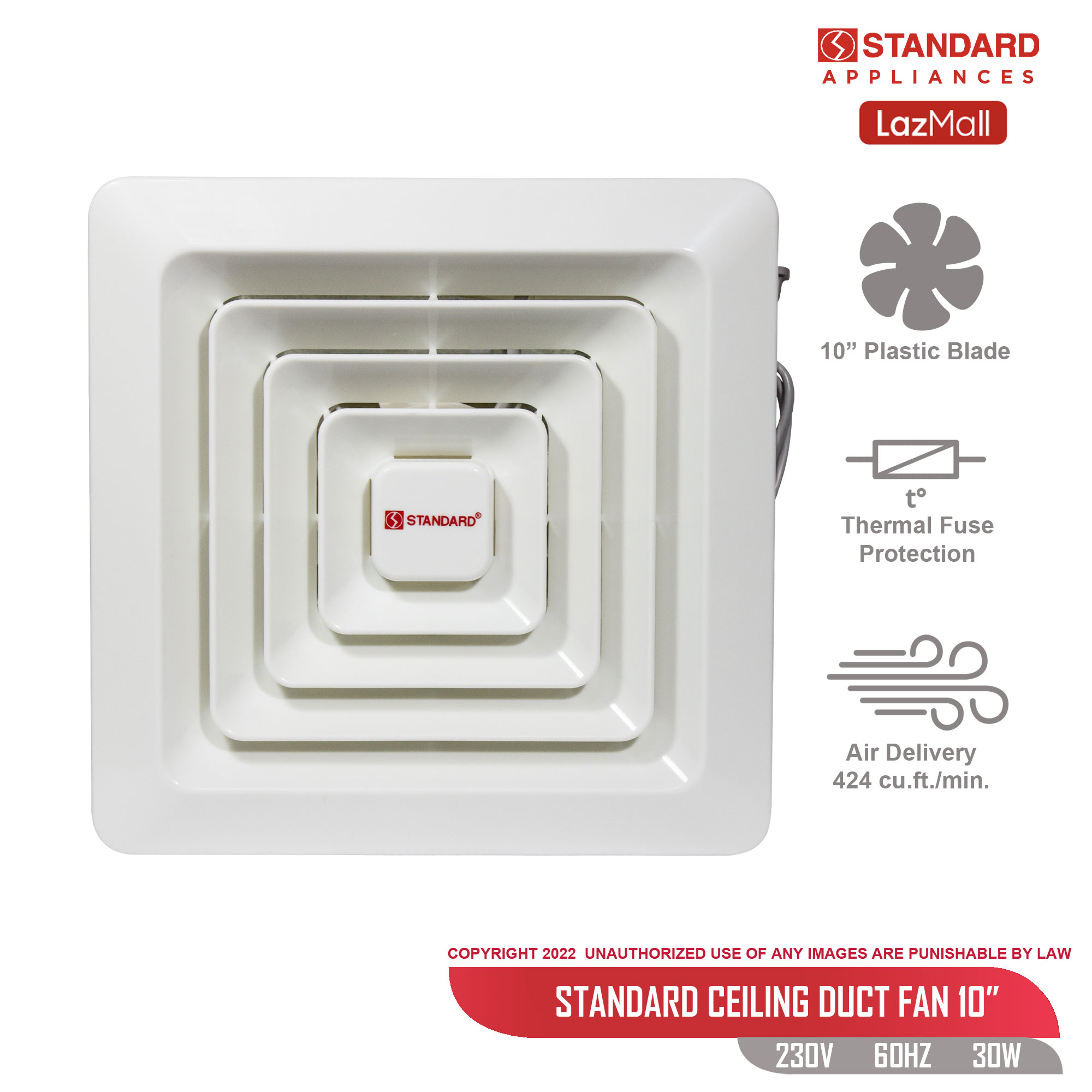 Standard Duct Fan 10" SDF 10 | Lazada PH