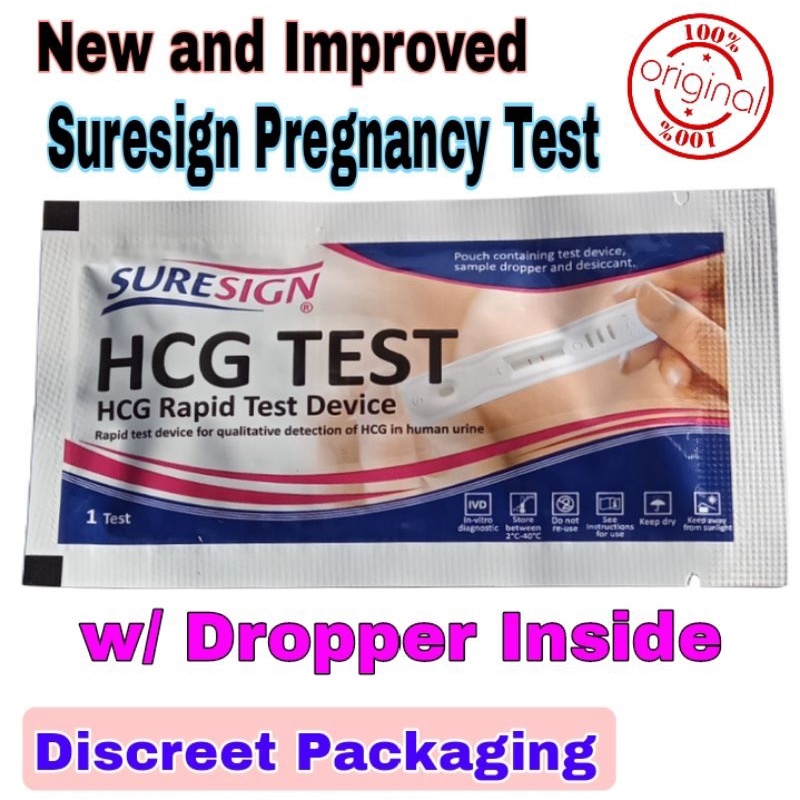 Quality product Suresign Pregnancy Test (with dropper inside) | Lazada PH