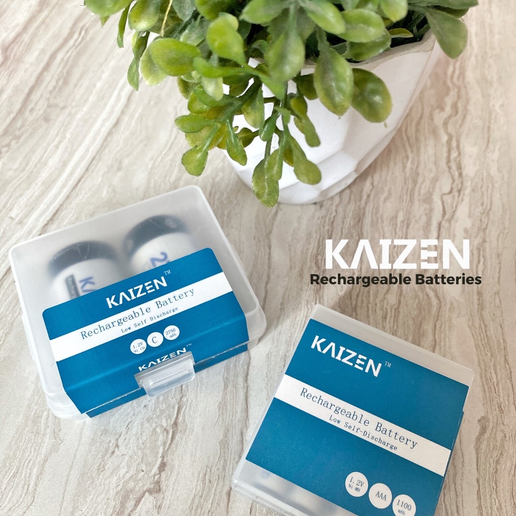 Kaizen 2750mAh 2 x C Rechargeable Battery LR14 C2 | Lazada PH
