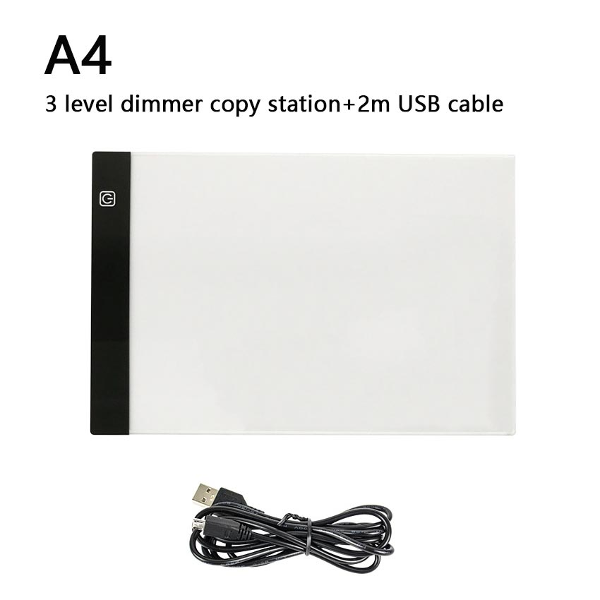 A4/A5 LED Light Box for Drawing Tracing Tracer Copying table Three ...