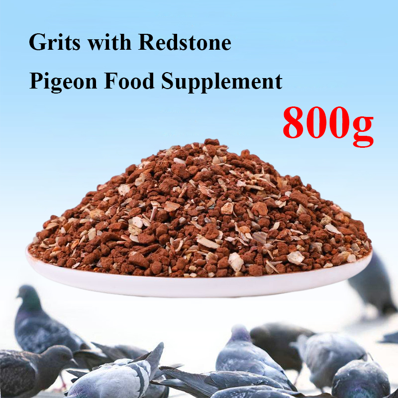800g Grits with Redstone Mix Nutrition red clay Pink mineral powder ...