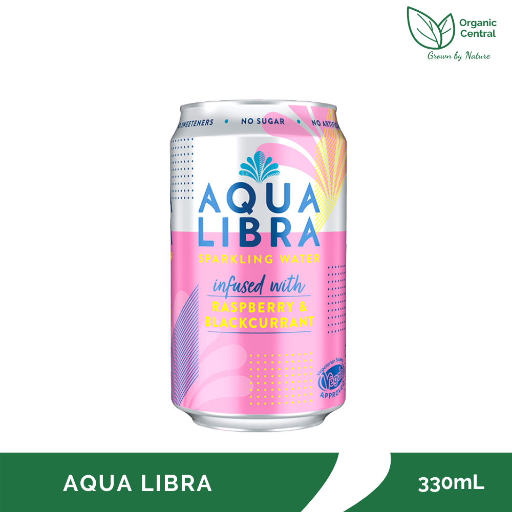 Aqua Libra Raspberry & Blackcurrant Sparkling Water 330mL | Lazada PH