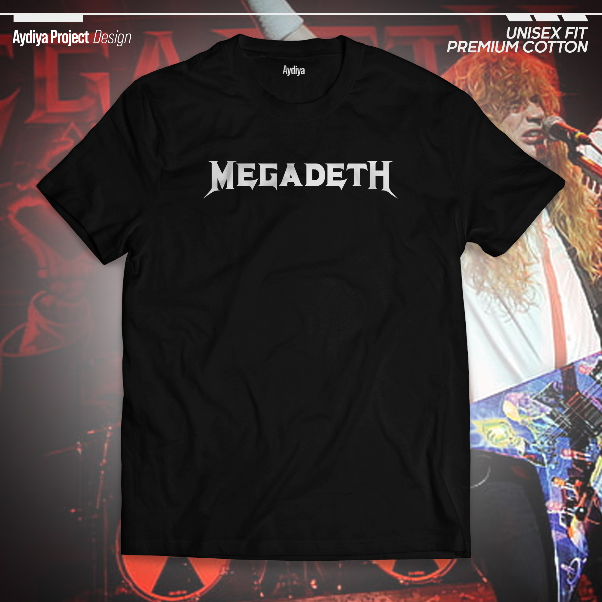 Megadeth Shirt - MC - Aydiya Clothing | Lazada PH