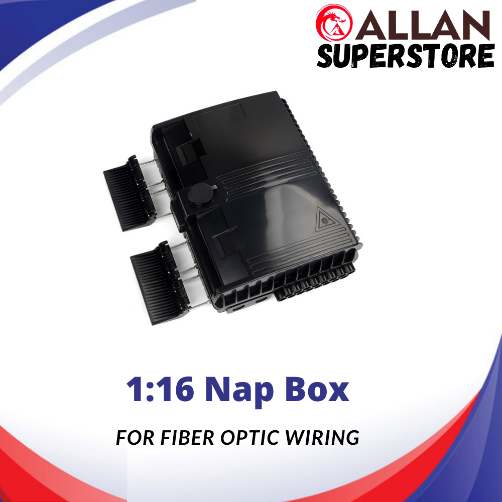 Allan 1:16 Nap Box and Splitter Box Set for Fiber Optic Network/ FTTH ...