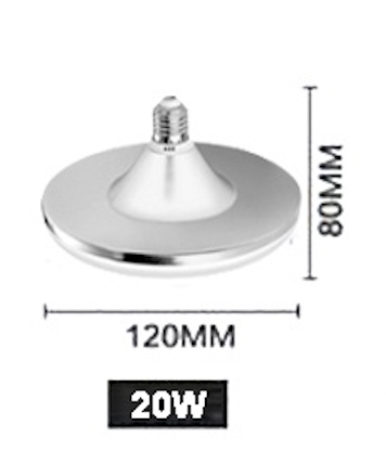 New UFO Bulb Super Bright Energy Saving LED Light 220V White Home ...