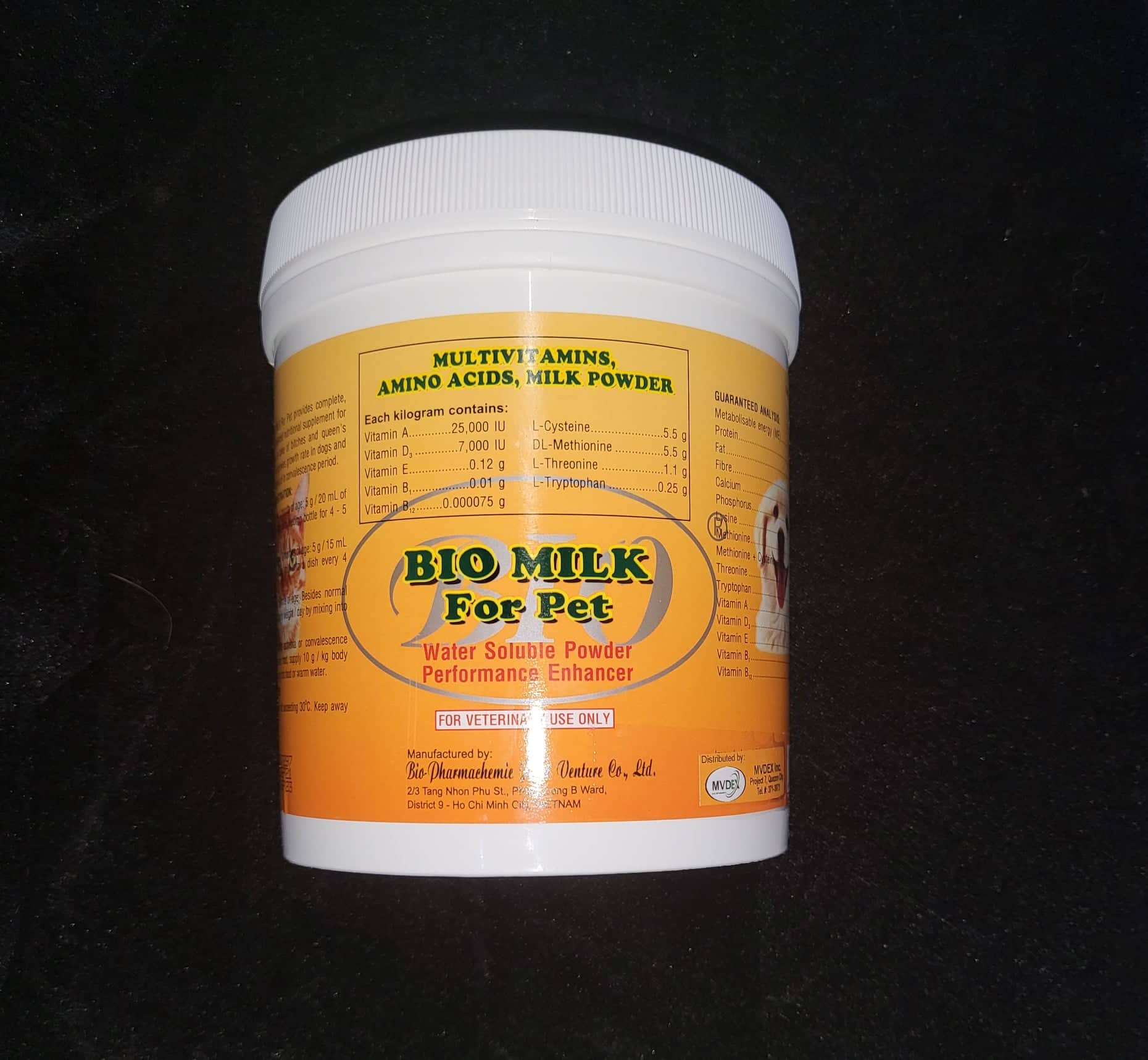 BIO MILK for your pet puppies and kittens with MULTIVITAMINS AMINO ...
