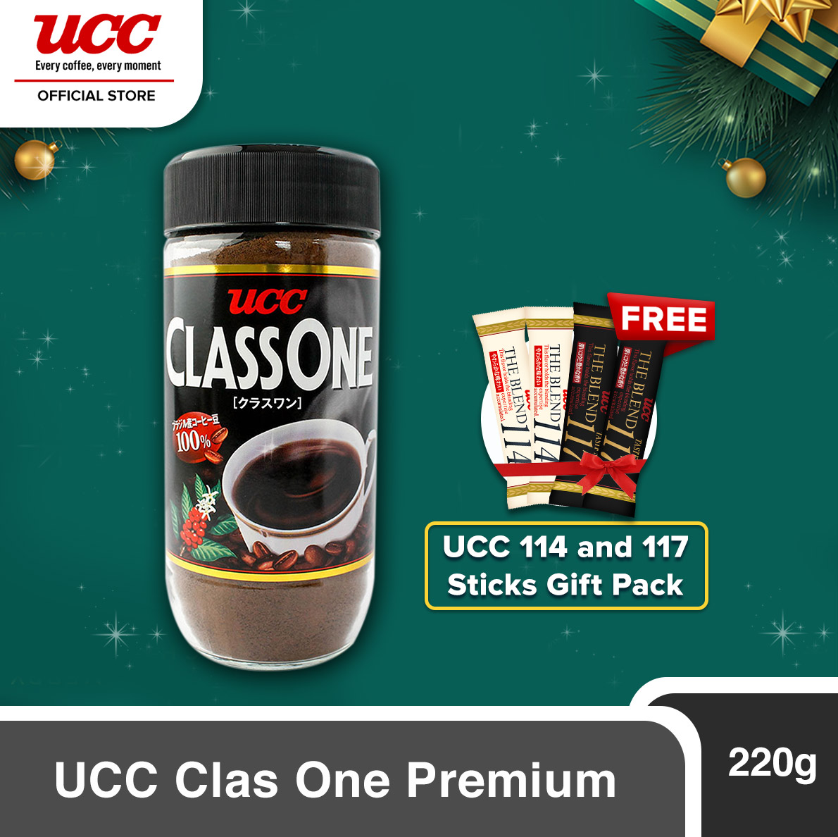 UCC Class One Premium 220g | Lazada PH