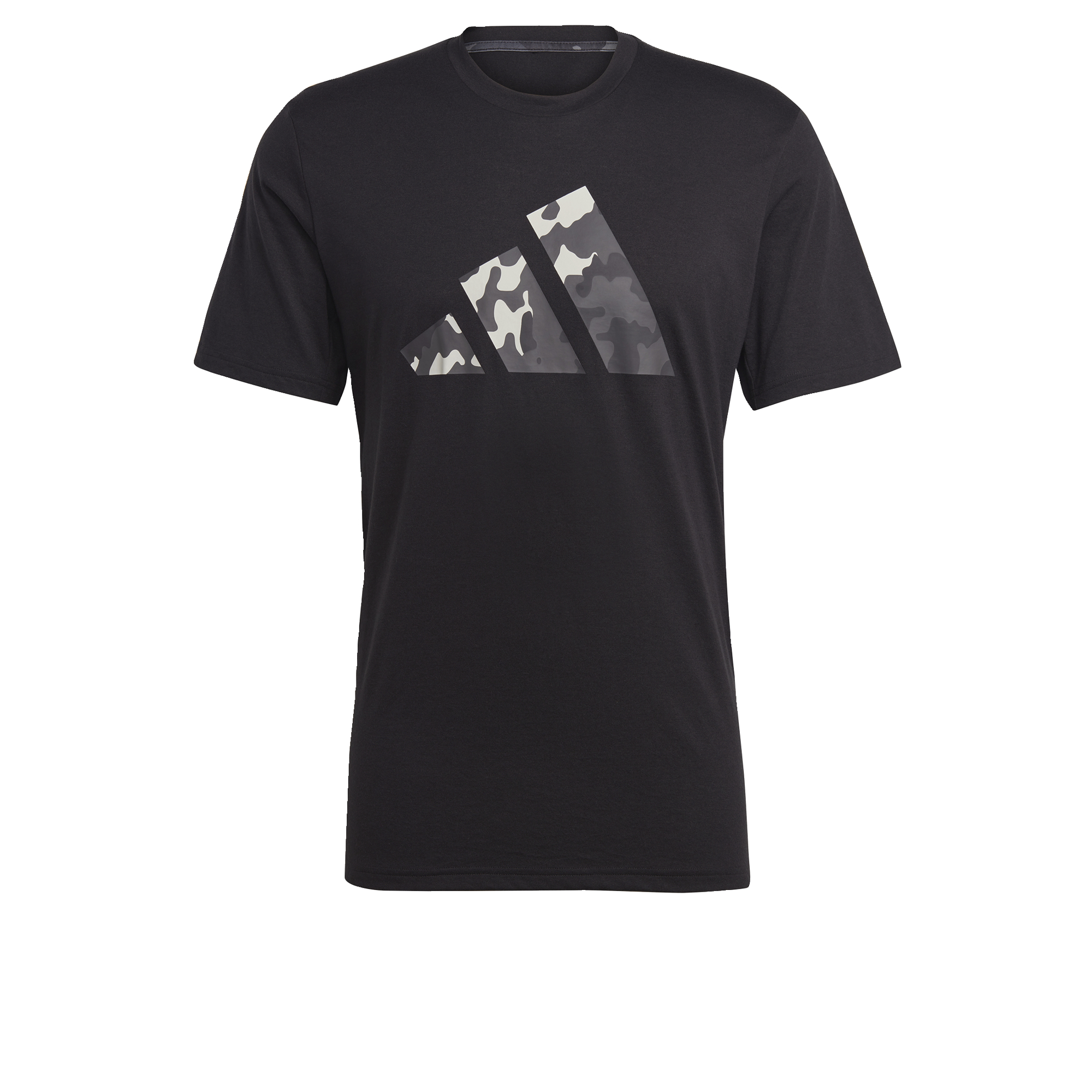 adidas เทรนนิง เสื้อยืดเทรนนิง Train Essentials Seasonal Logo ผู้ชาย สี ...