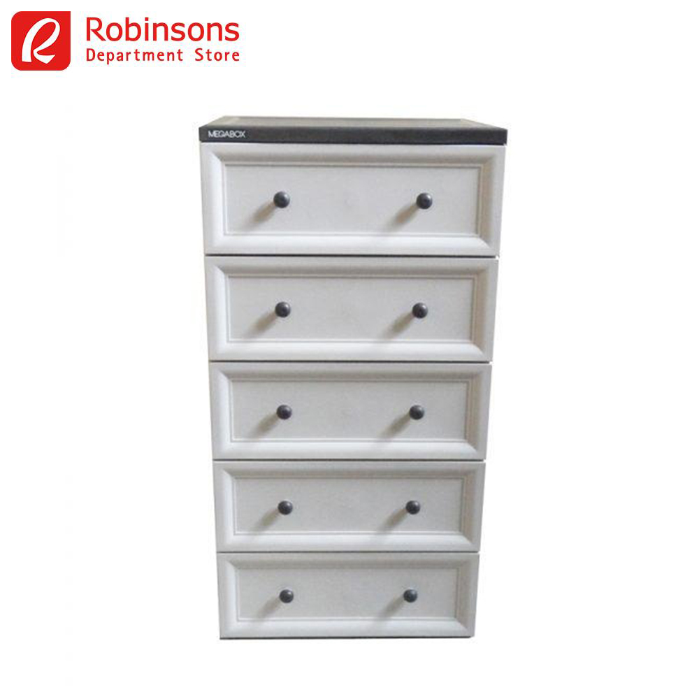Megabox Drawer 5. Layer Mg-190-5L Beige | Lazada PH