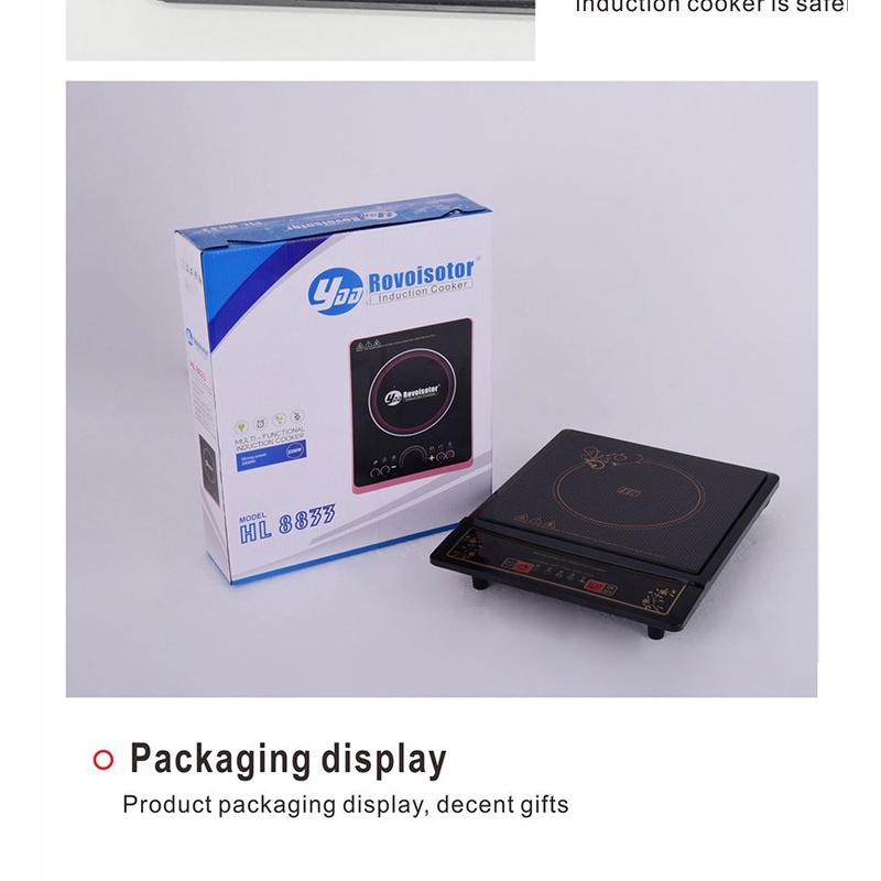 Induction cooker stove precise temperature control induction 2200W for ...