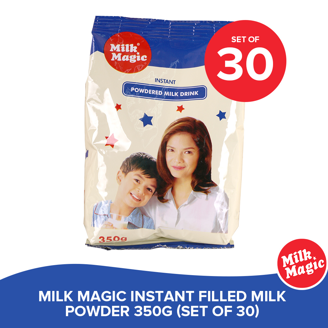 Milk Magic Instant Filled Powder Creamy Milk 350g (Set of 30 ...