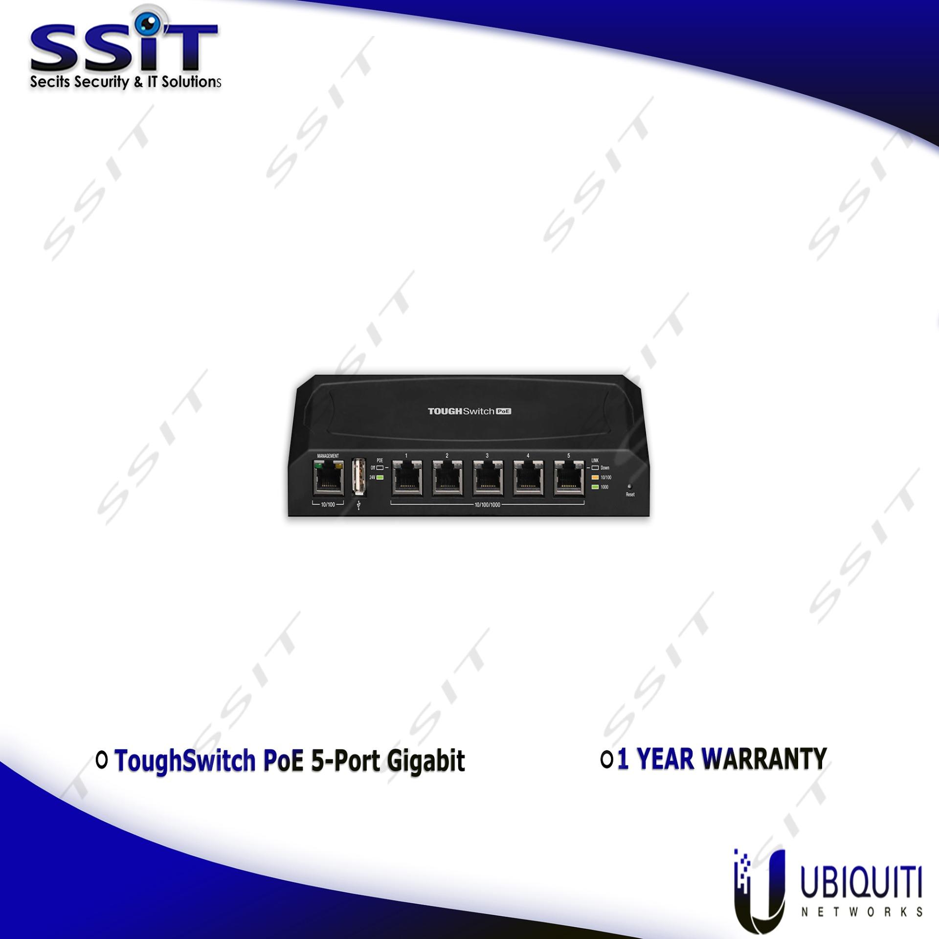 Ubiquiti ToughSwitch TS-5-POE 5 Port Gigabit Managed POE Switch | Lazada PH