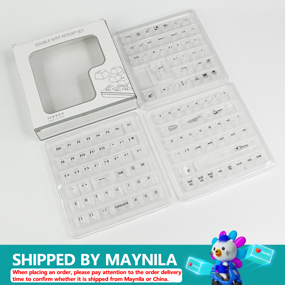 ZIFRIEND 116 Keys Astronaut Theme Transparent Keycap General ABS ...