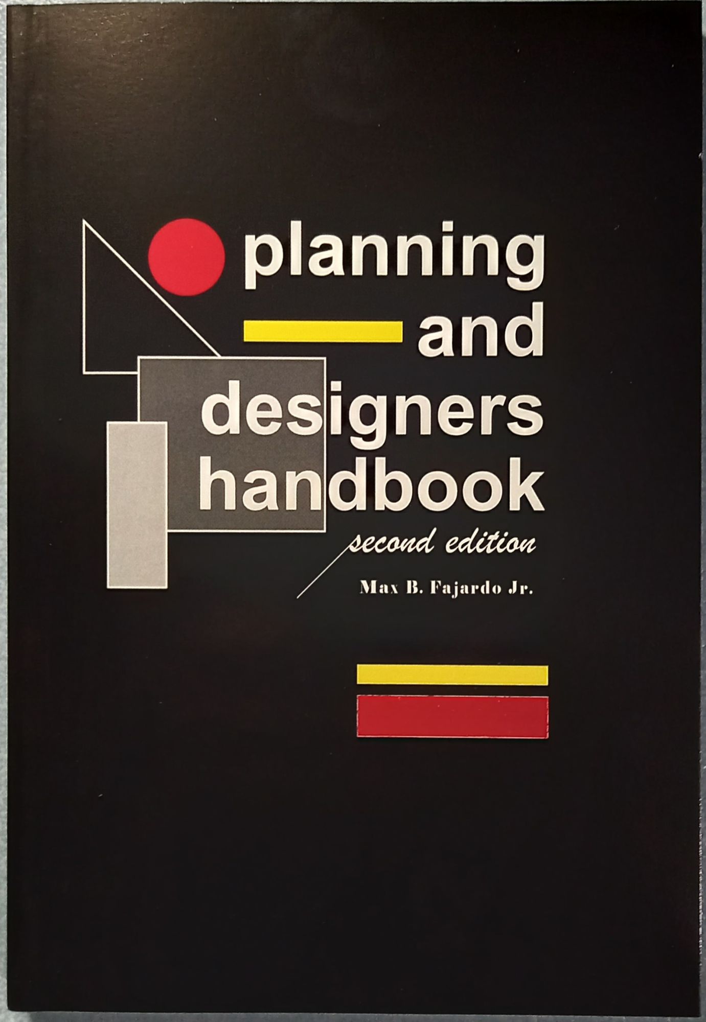 PLANNING AND DESIGNERS HANDBOOK BY FAJARDO | Lazada PH