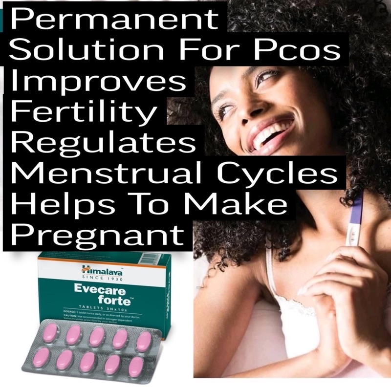 Himalaya Evecare Forte For Pcos/Pcod Improves Woman Fertility | Lazada PH