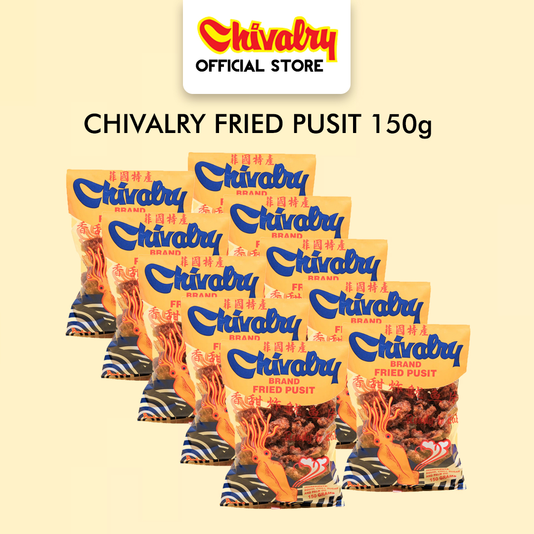 Chivalry Fried Pusit 150g x 10 Packs | Lazada PH