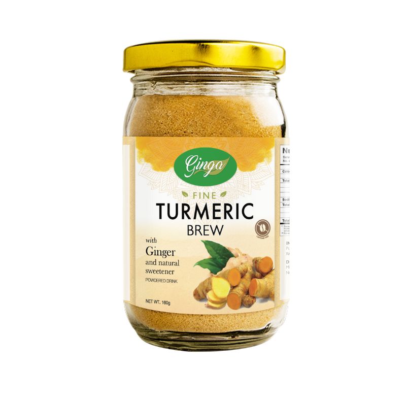 Ginga Turmeric Brew with Ginger 160g | Lazada PH
