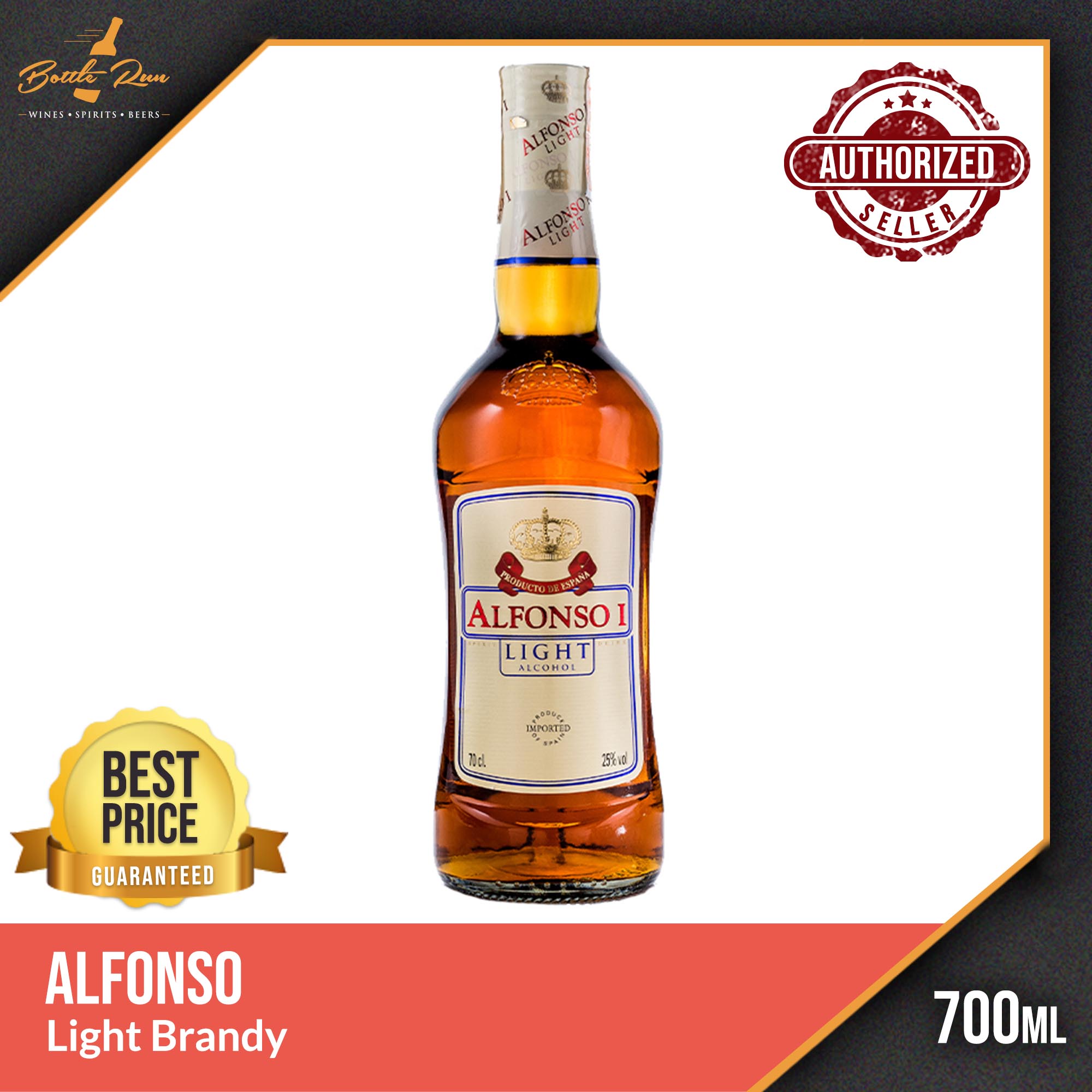 Alfonso Light Brandy 700ml | Lazada PH