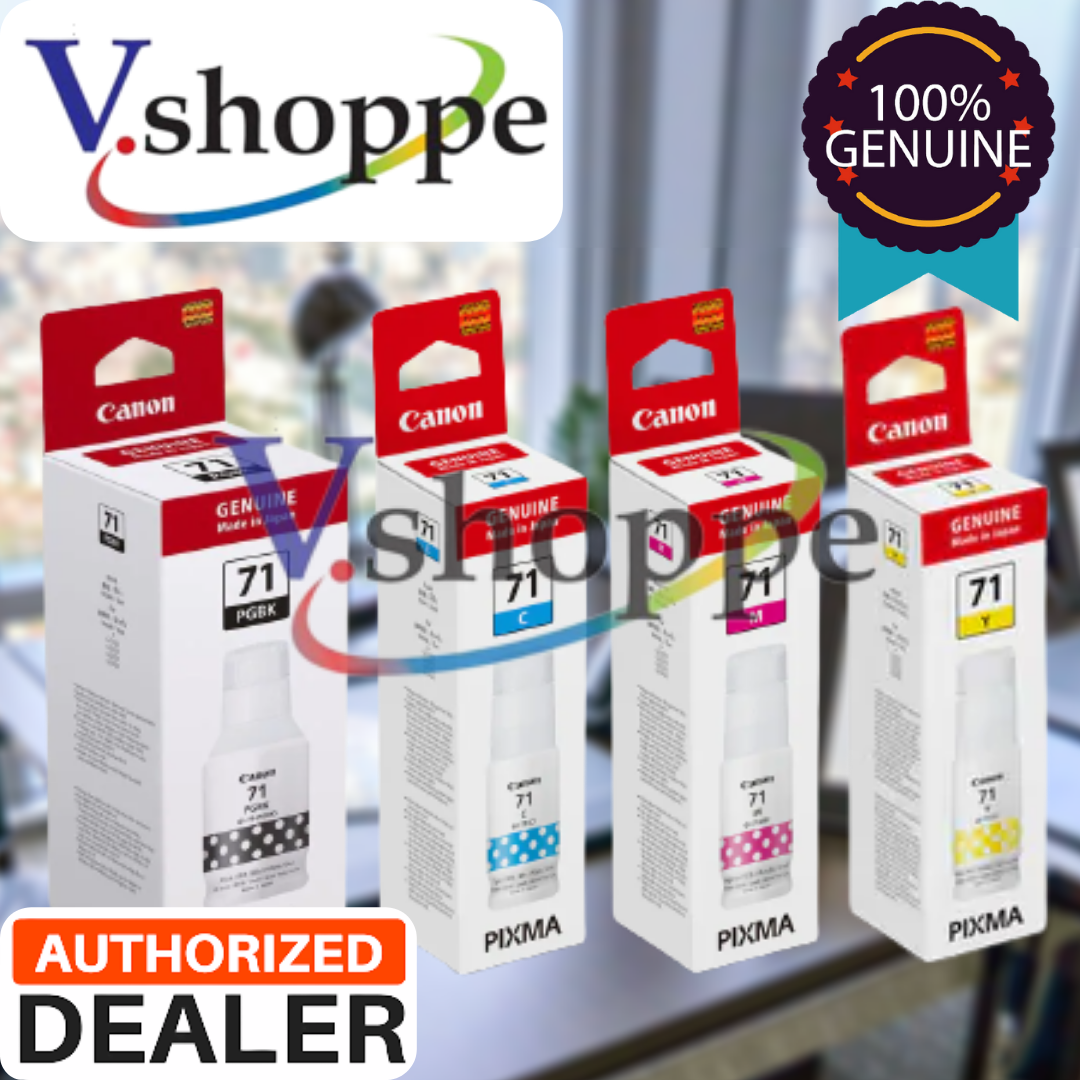 Ink Canon GI 71 / GI71 / GI-71 ( Black Only / Color set Only / Black ...