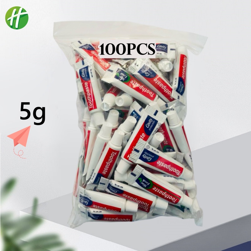HOTEL TOOTHPASTE TUBE 3 gms - 100 PCS. | Lazada PH