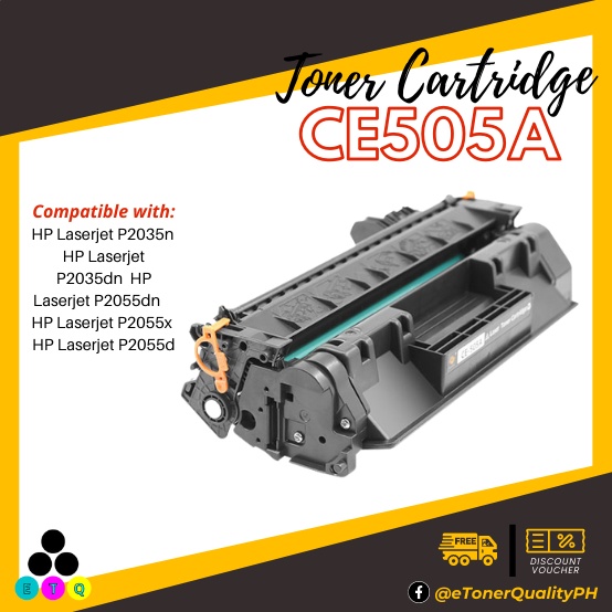 Ink Cartridges Compatible CE505A 05A Toner Cartridge | Lazada PH