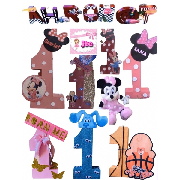 1 Foot Customized Letter/ Number Standee | Lazada PH