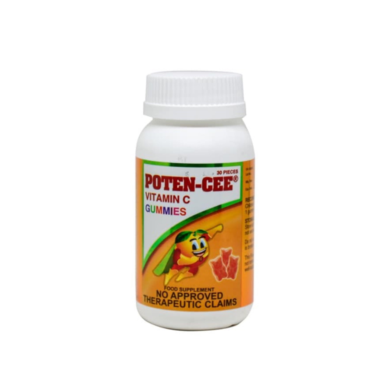 Poten-Cee Vitamin C Gummies 30pcs (Expiration Date: August 31, 2021 ...