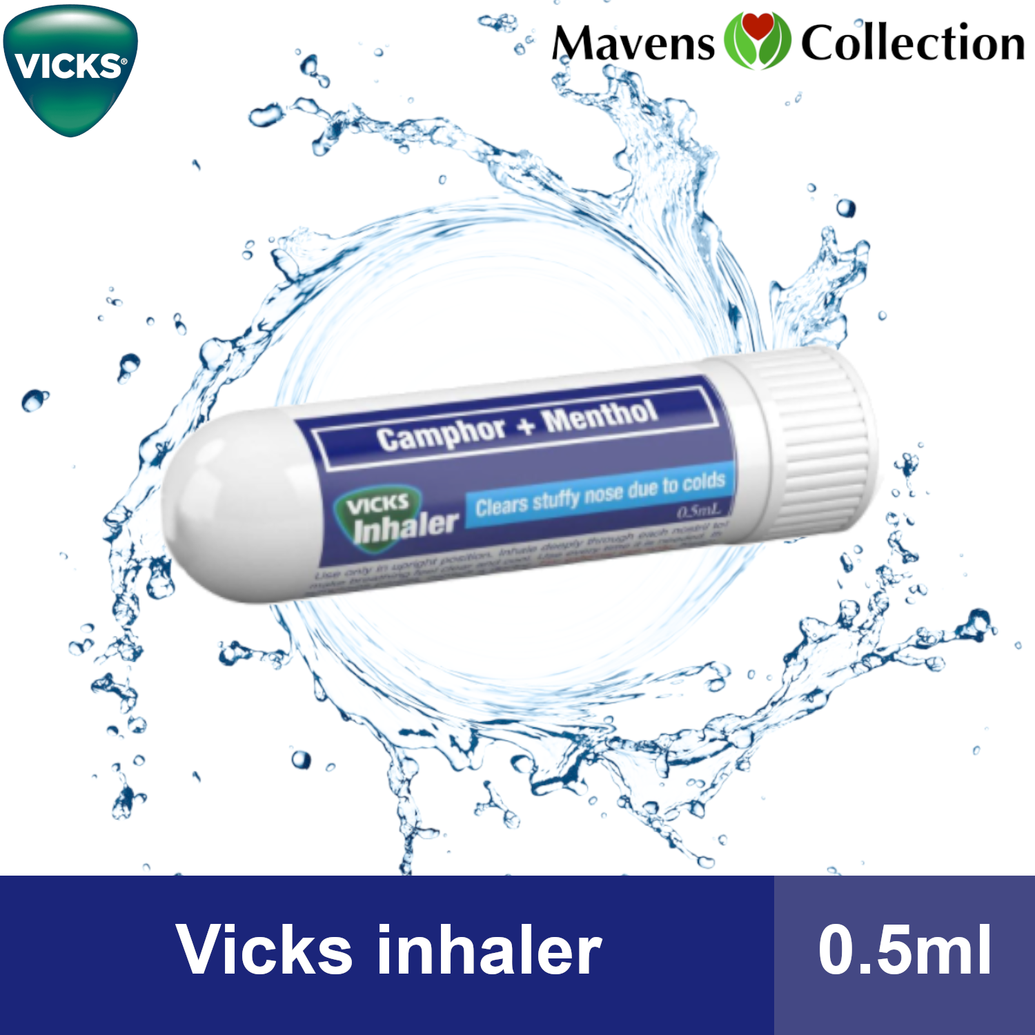 VICKS Inhaler 0.5ml by MAVENS COLLECTION | Lazada PH