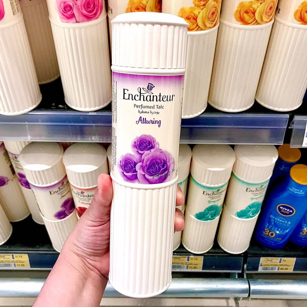 【Local】 Enchanteur Perfumed Talc Powder 250g (Imported from Dubai ...