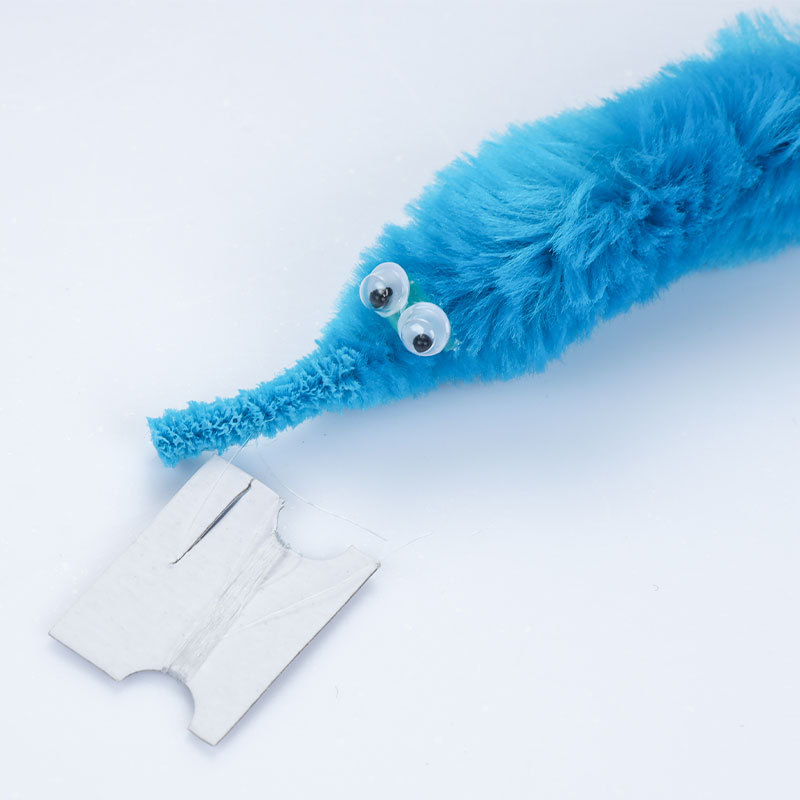 Magic Twisty Fuzzy Worm Wiggle Moving Sea Horse Kids Close-Up Street ...