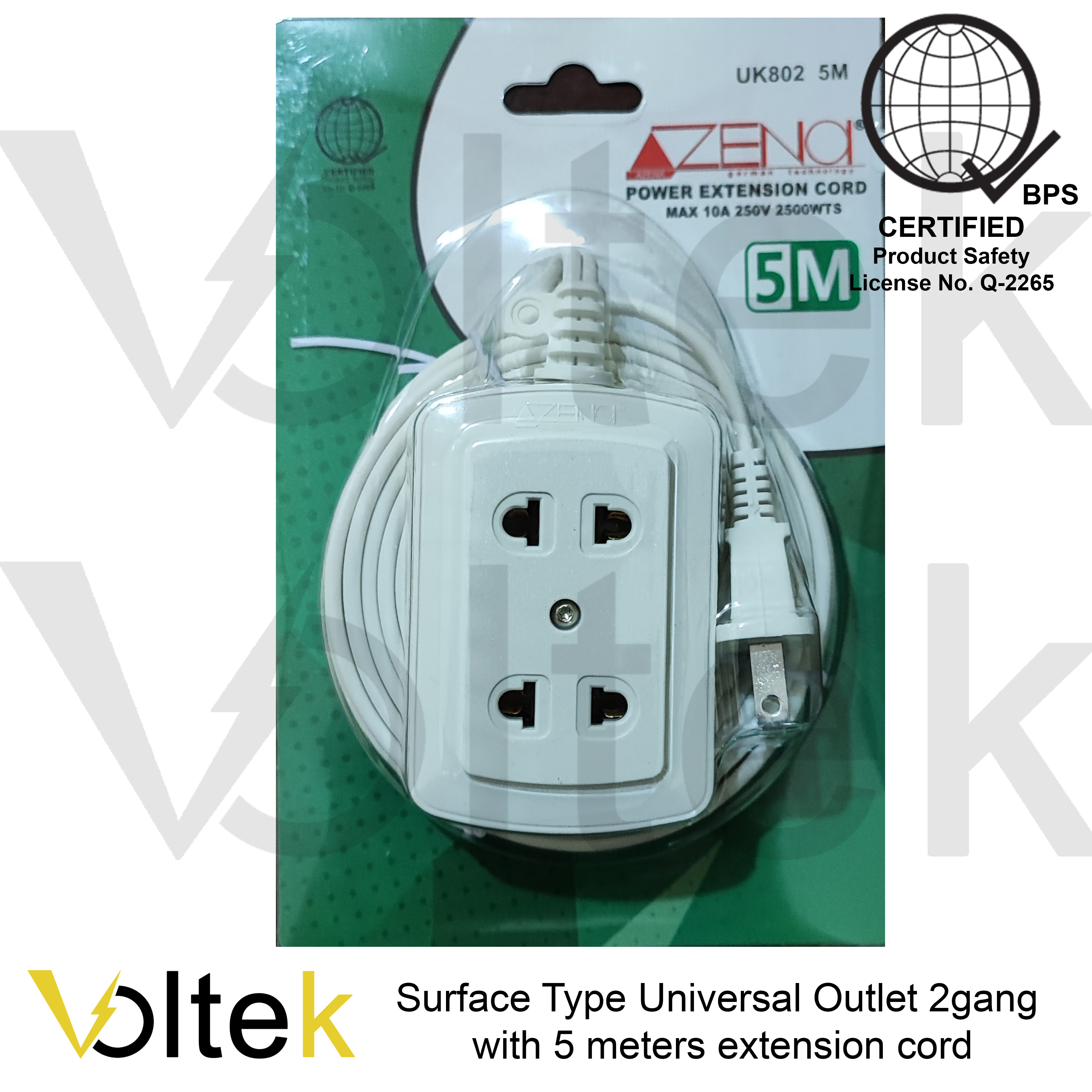 Azena Surface Type Universal Outlet double triple quadruple convenience ...