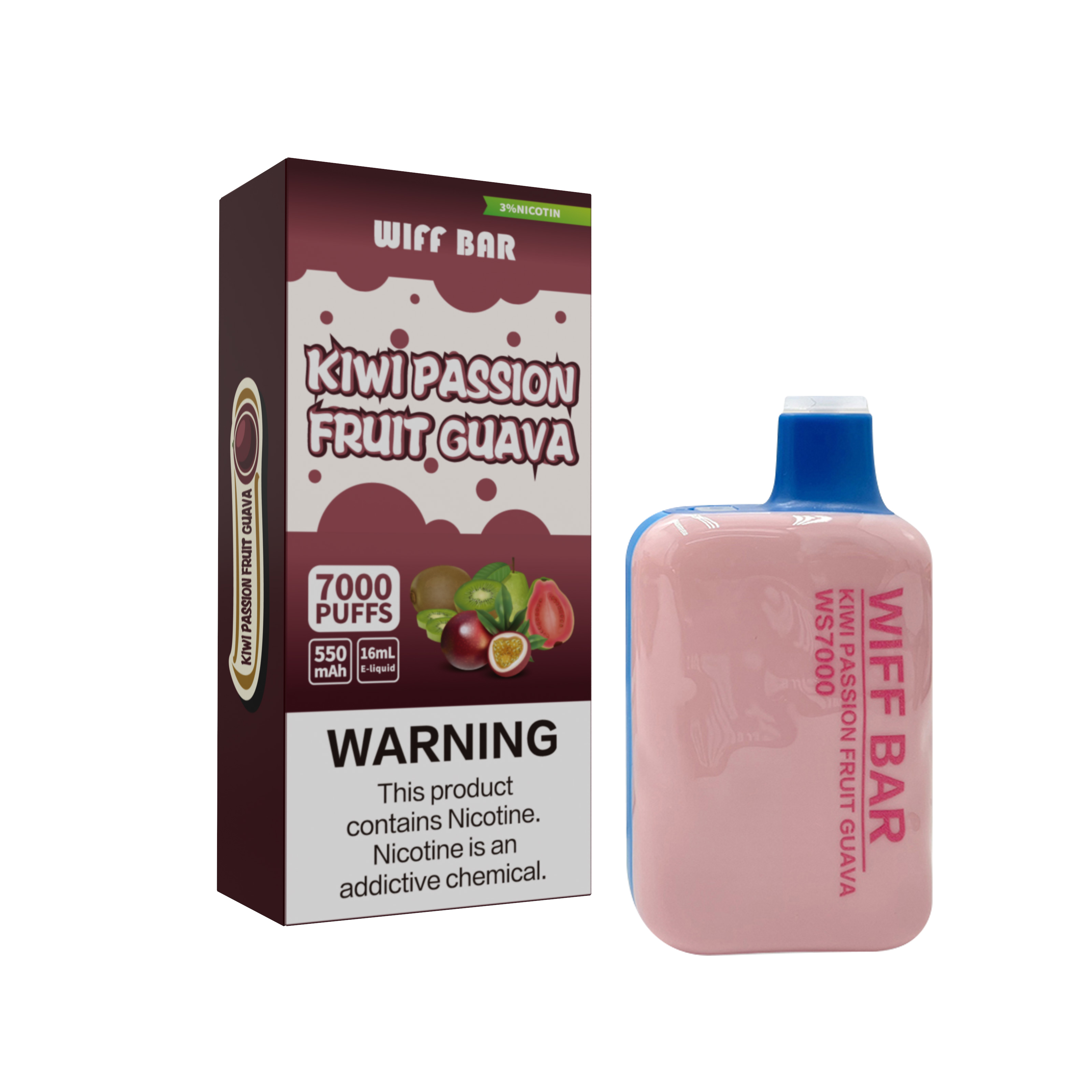 Wiff bar 7000 Puffs Disposable 3% Rechargeable Original wholesale store ...