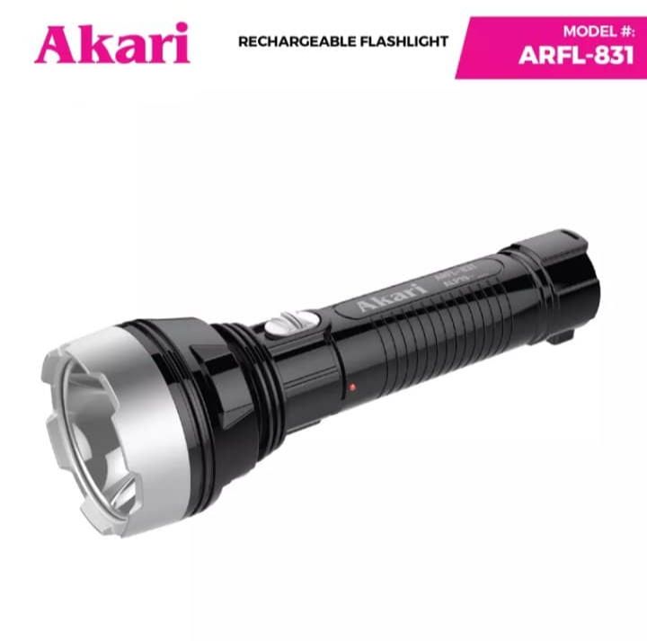 Akari Rechargeable Flashlight (ARFL-831) | Lazada PH
